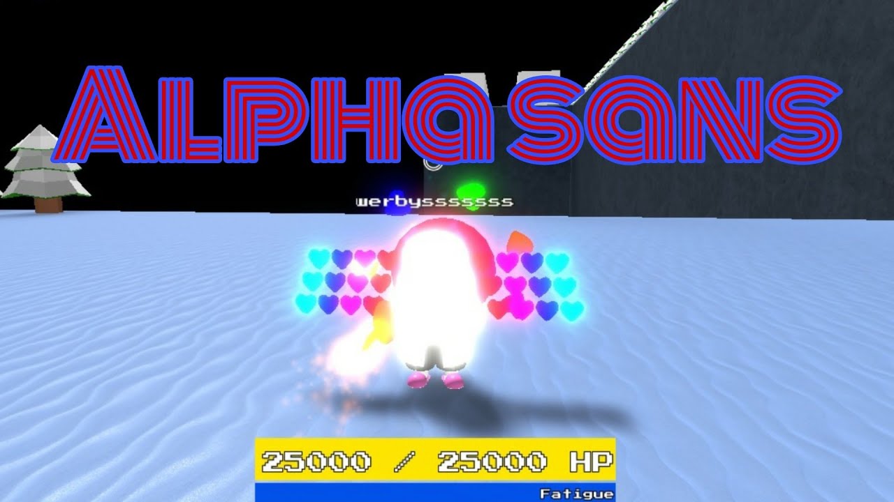 alpha!sans showcase sans multiverse battles 2 - YouTube