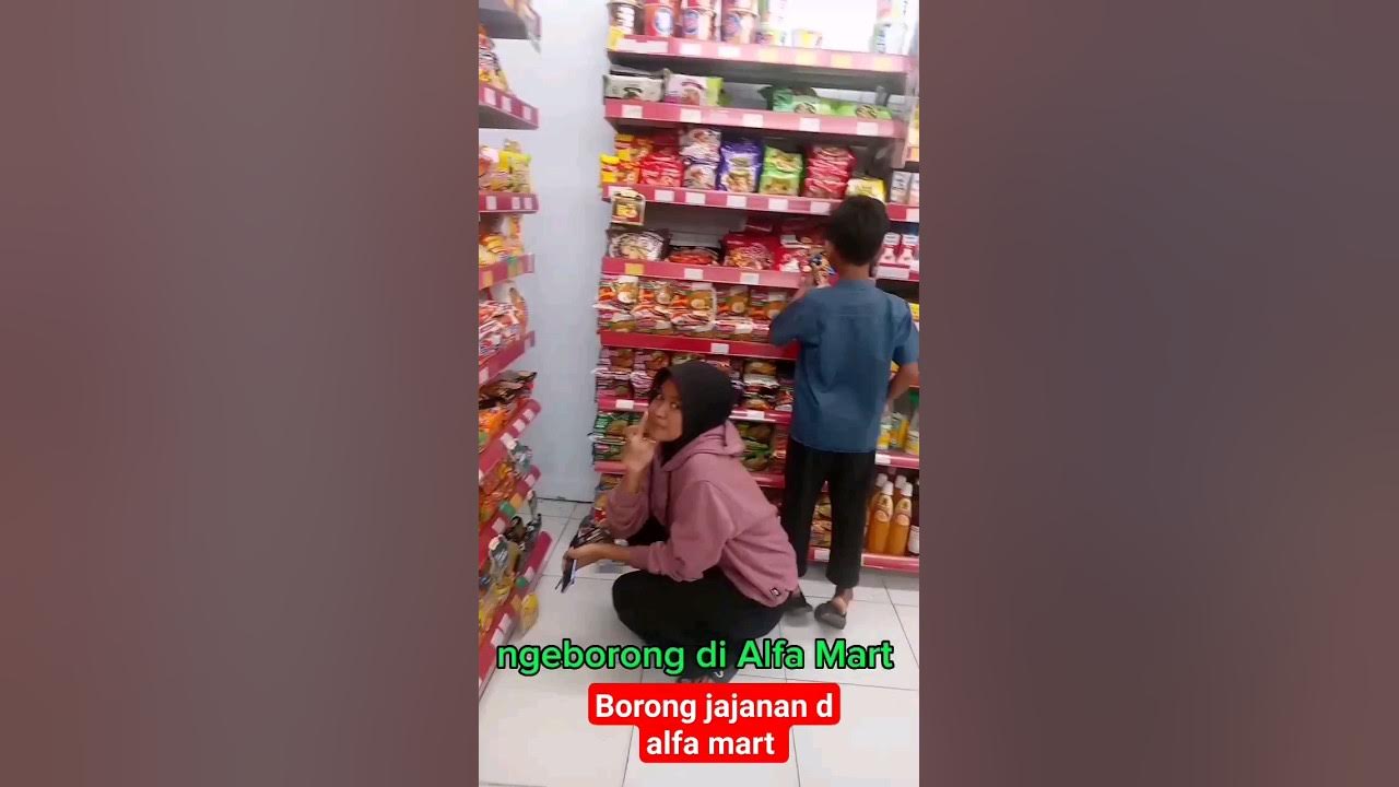 Borong Jajanan Di AlfaMart #shots - YouTube