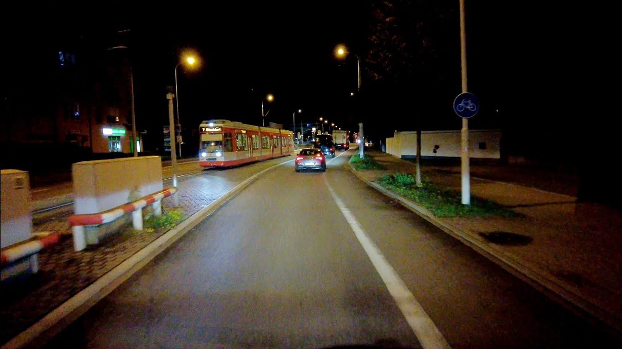 Driving in HALLE (saale) / Germany 🇩🇪- 4K 60fps || Autofahren in Halle ...