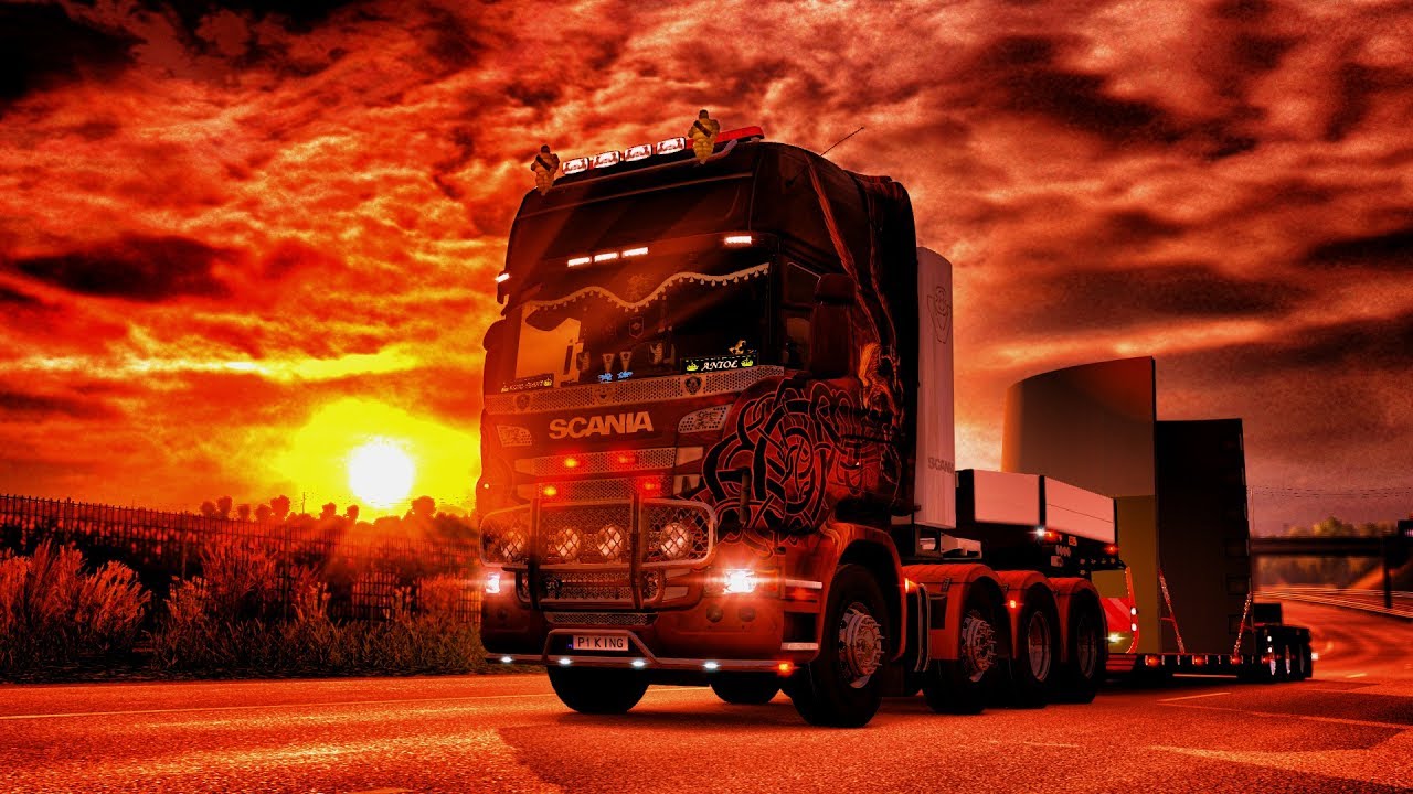 Prezentacja wszystkich dostępnych malowań w ETS2!/Presentation of all ...