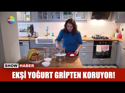 Ekşi yoğurt gripten koruyor!