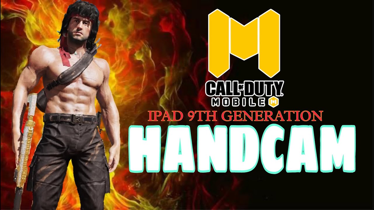 Handcam For Call of Duty Mobile Battle Royale Gameplay + iPad 9th Generation Handcam Codm ...