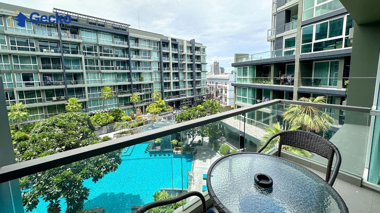 2 Bed Condo In Apus Central Pattaya For Rent 35 000 Baht YouTube