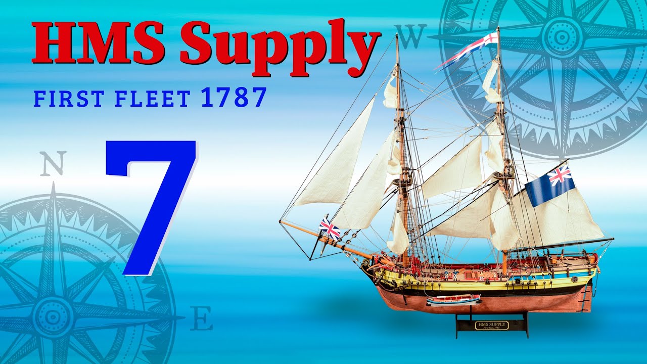 07 HMS SUPPLY -- Step-by-Step Assembly of the HMS Supply Model - YouTube