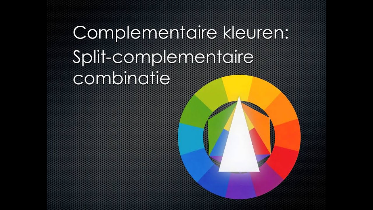 Kleurenleer: complementaire vs harmonieuze kleuren - YouTube