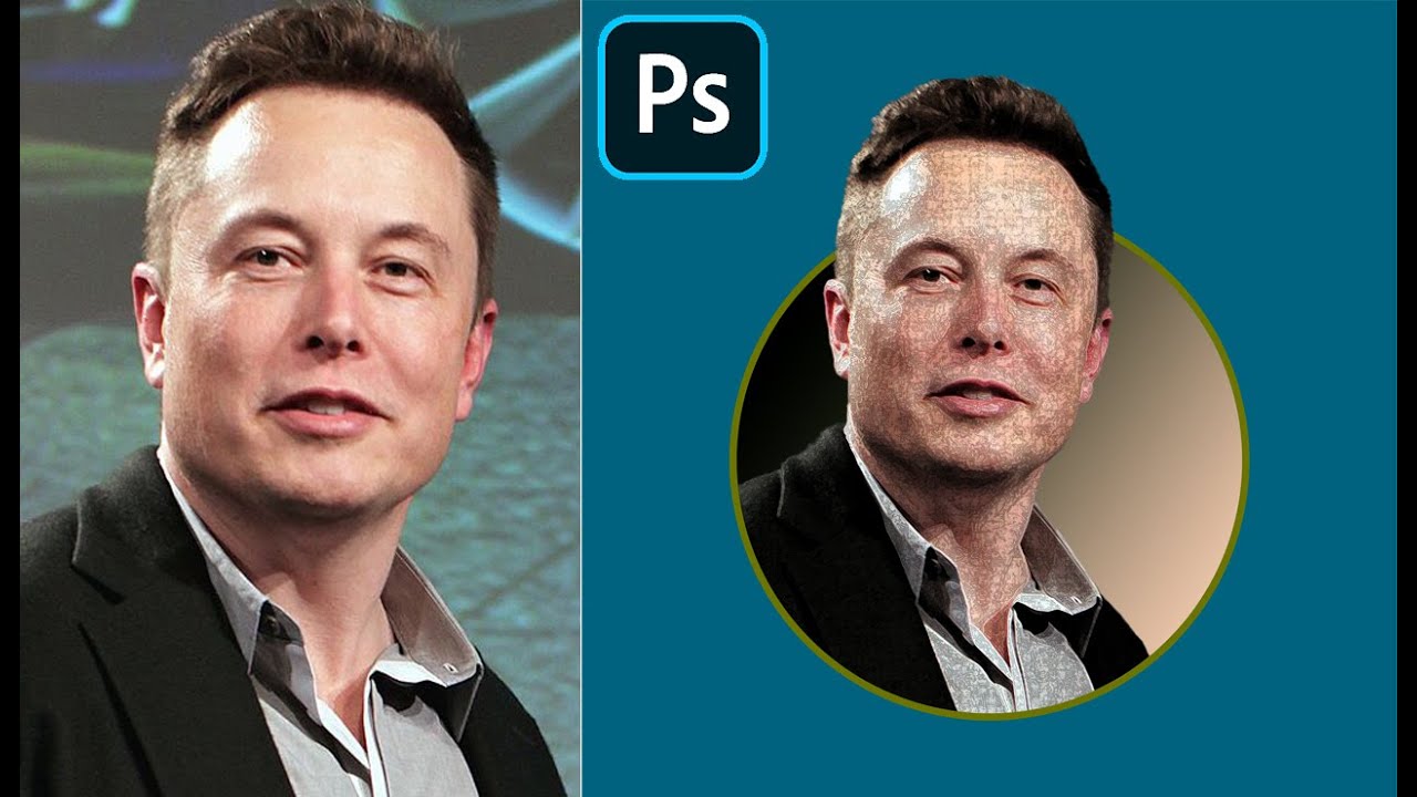 How to create Photoshop Circle Pop Out Effect for beginners!! - YouTube