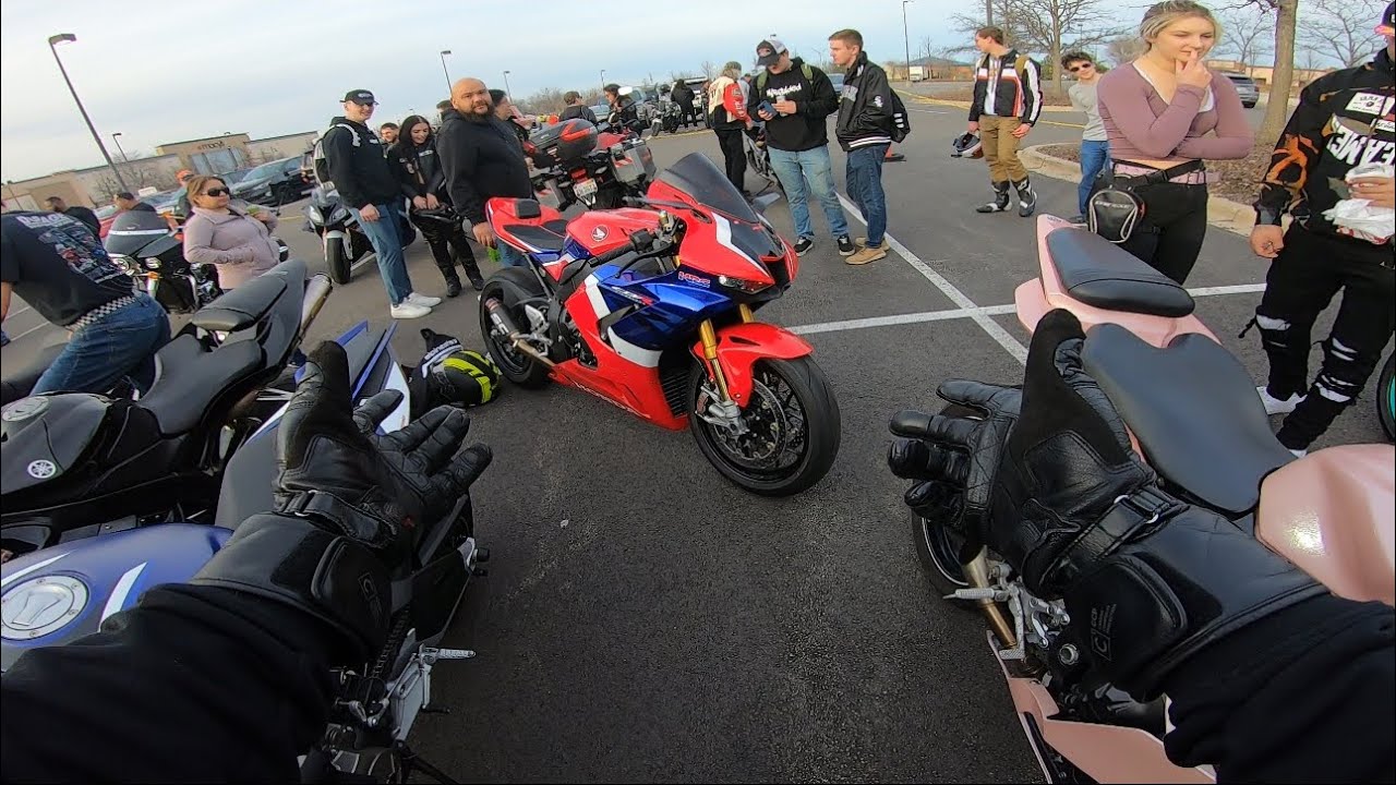Taking My Honda Fireblade To Bike Night - YouTube