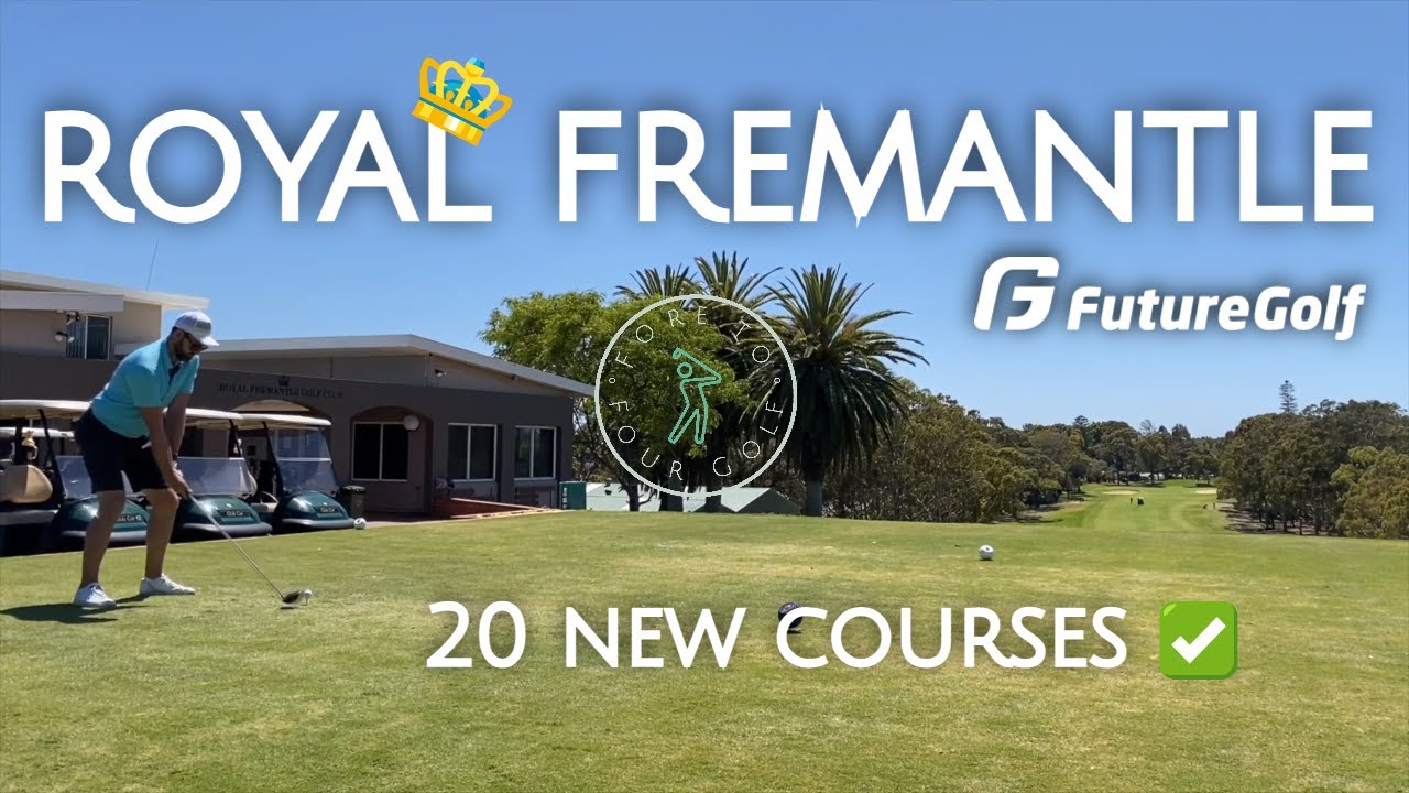 ROYAL FREMANTLE GC WITH FUTURE GOLF 20th and final new course of 2020 ...