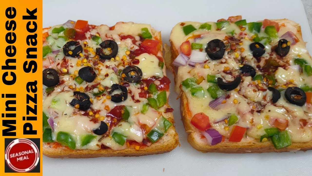 Mini Cheese Pizza Snack || How to make mine cheese pizza snack || 2021 ...