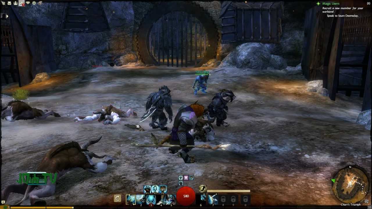 Charr Guardian Leveling - Part 6 - Guild Wars 2 - YouTube
