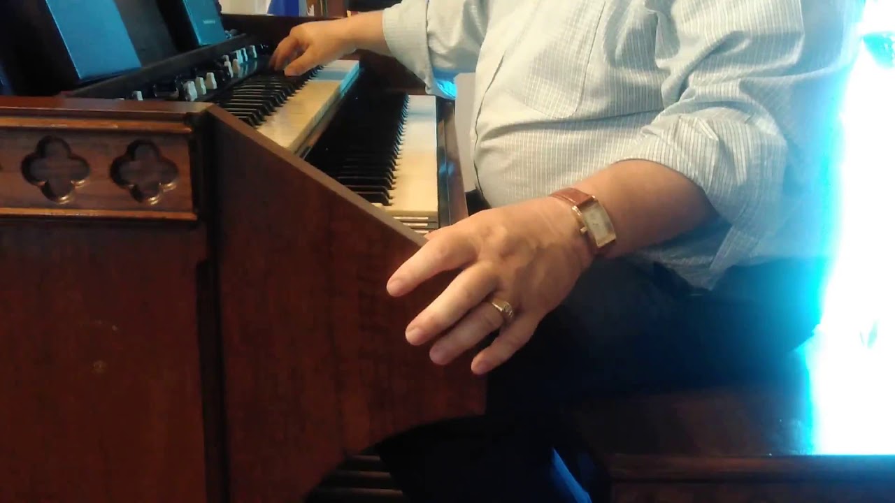 Jack on organ - YouTube