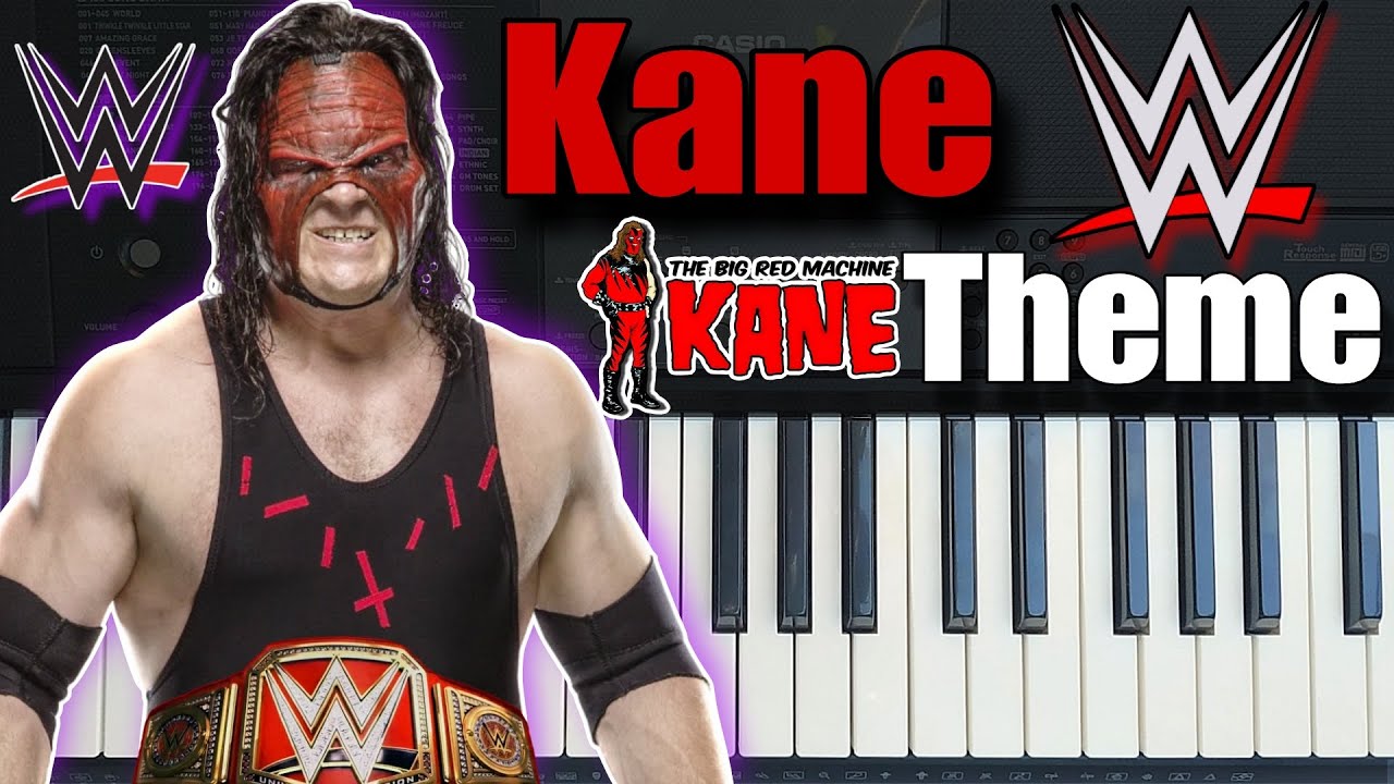 Wwe Kane Theme Song Piano | Kane Slow Chemical Piano | Kane "Burned" Entrance | Wwe Kane ...