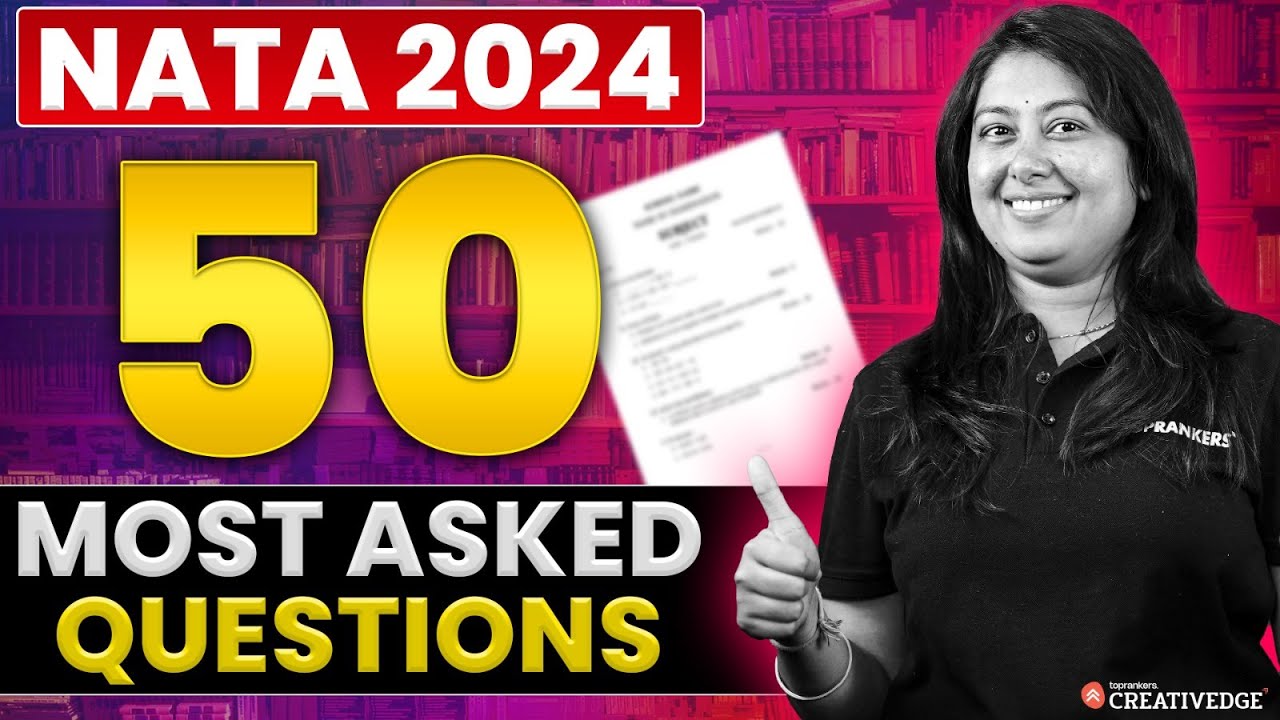 50 Most Important Questions for NATA 2024 - [Must Watch!] | NATA Exam ...