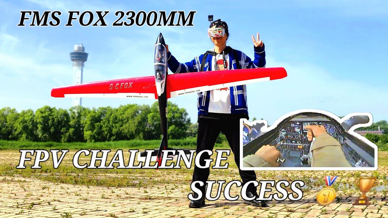 #rc비행기 #FMS #Fox 2300mm #Glider #FPV Challenge #Beutifull Glider #Nice ...