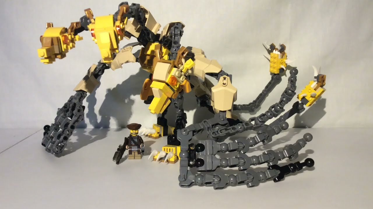 How to build a lego King Ghidorah Part 1 - YouTube