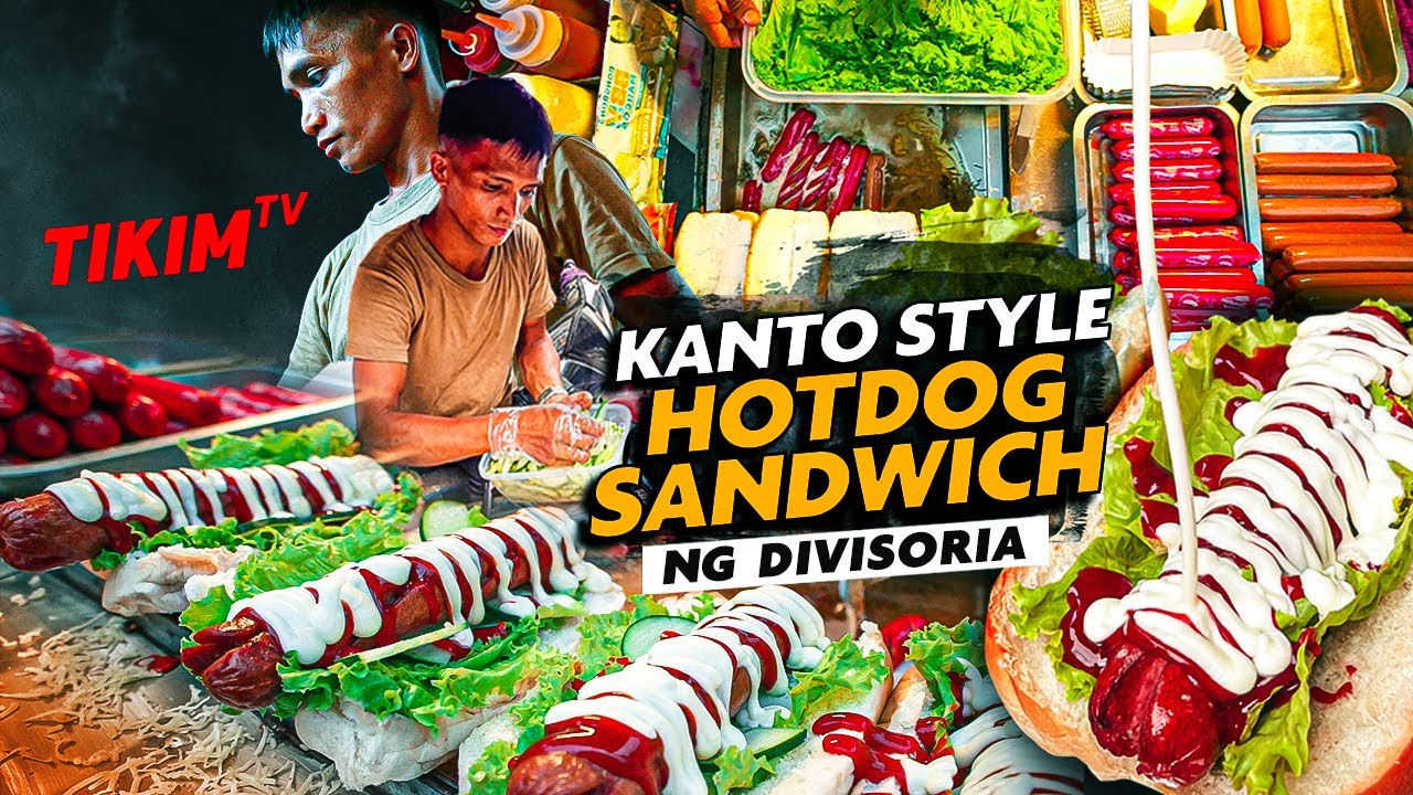 HOTDOG SANDWICH OVERLOAD na SAKALAM ng DIVISORIA Binondo 35 Pesos ...