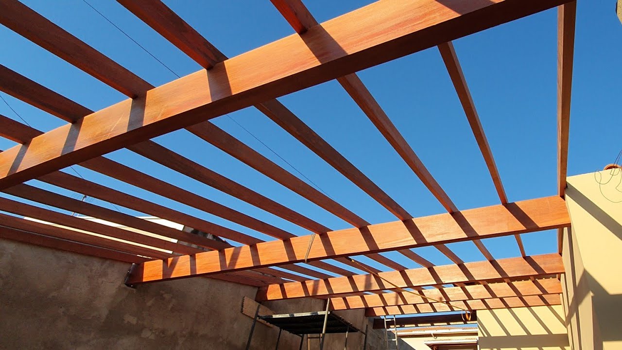 COMO FAZER UM TELHADO SIMPLES, passo a passo - YouTube