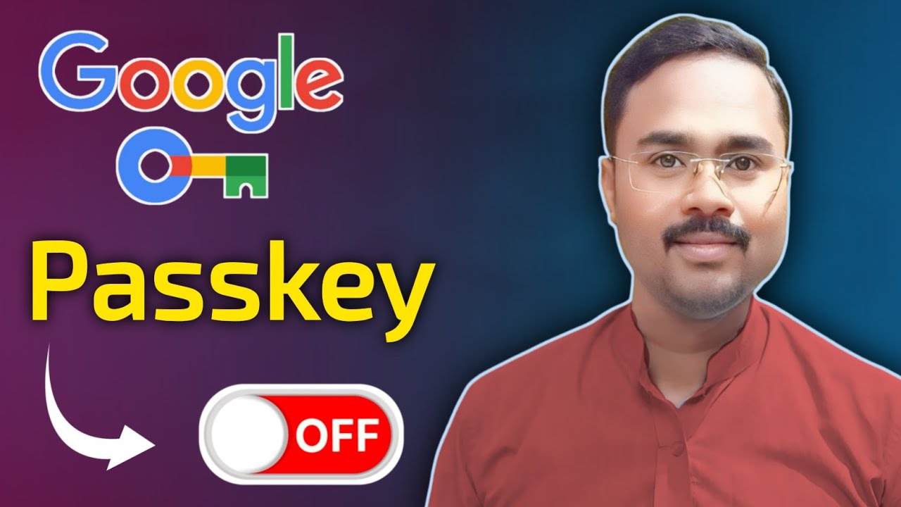 Google Passkey কি ভাবে বন্ধ করবেন ।। How to Remove Passkey From Google ...