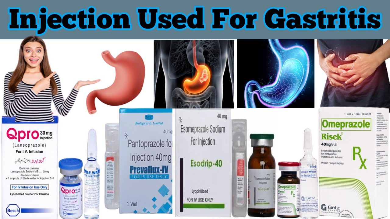 Injection Used For Gastritis | Gastritis injection | Commonly used ...