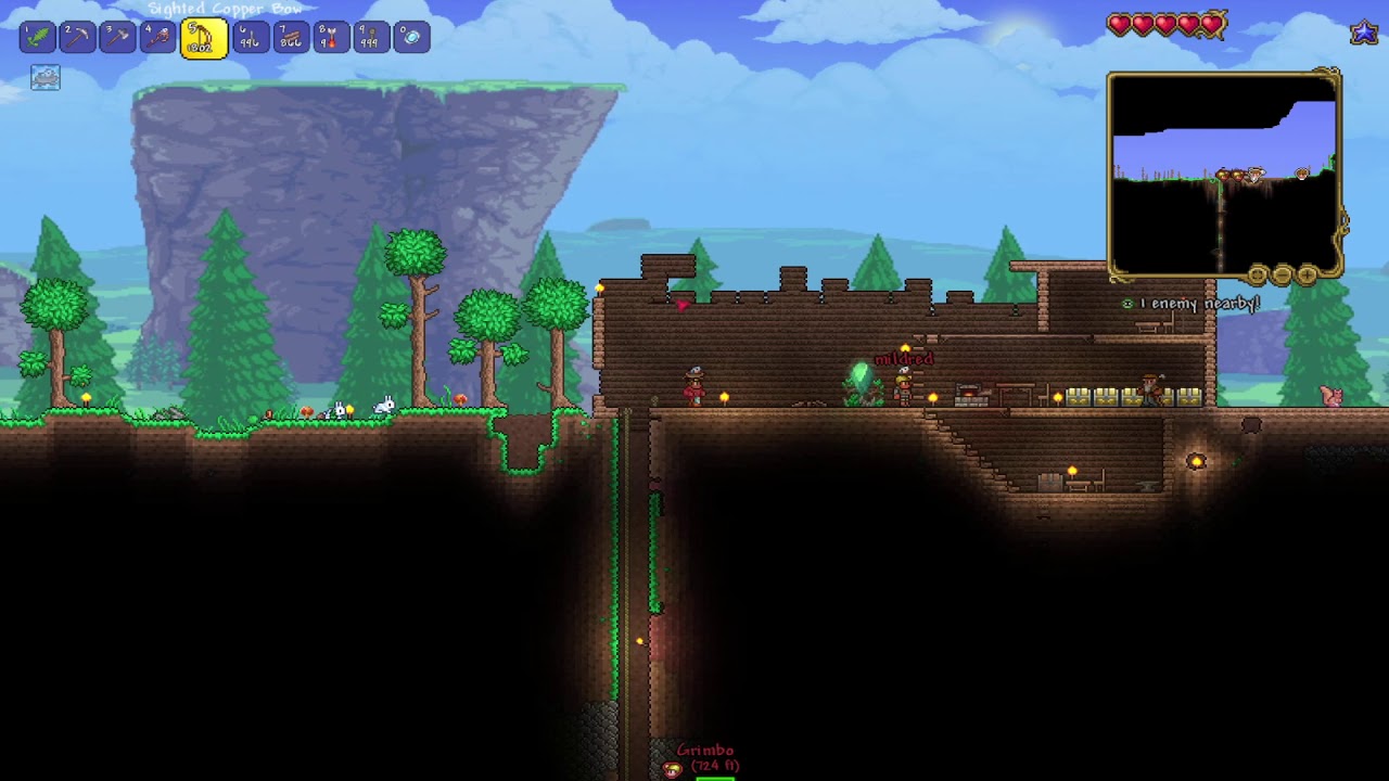 Terraria w/ Robert and Adrian Ep 2 - YouTube