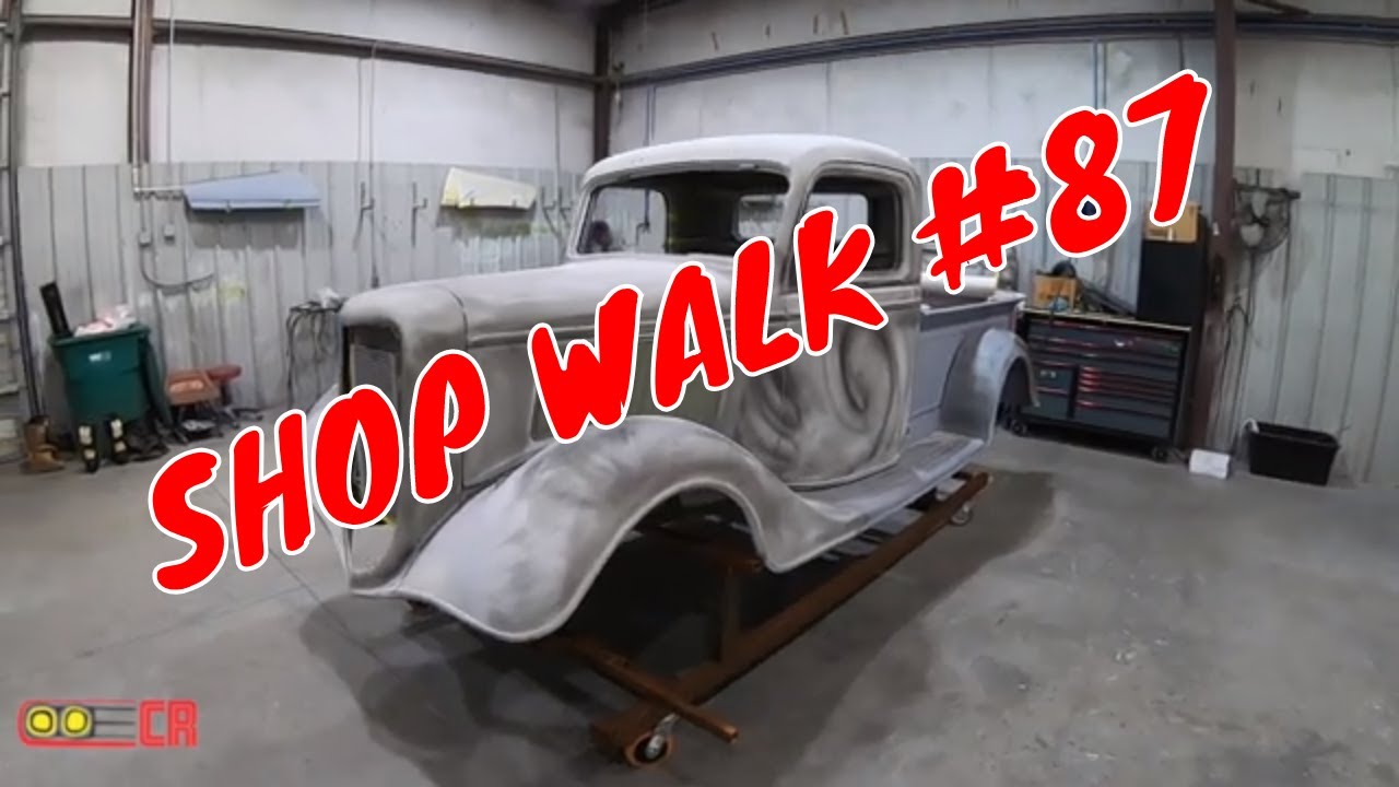 Creative Rods Shop Walk #87 - Classic Car Restoration - YouTube