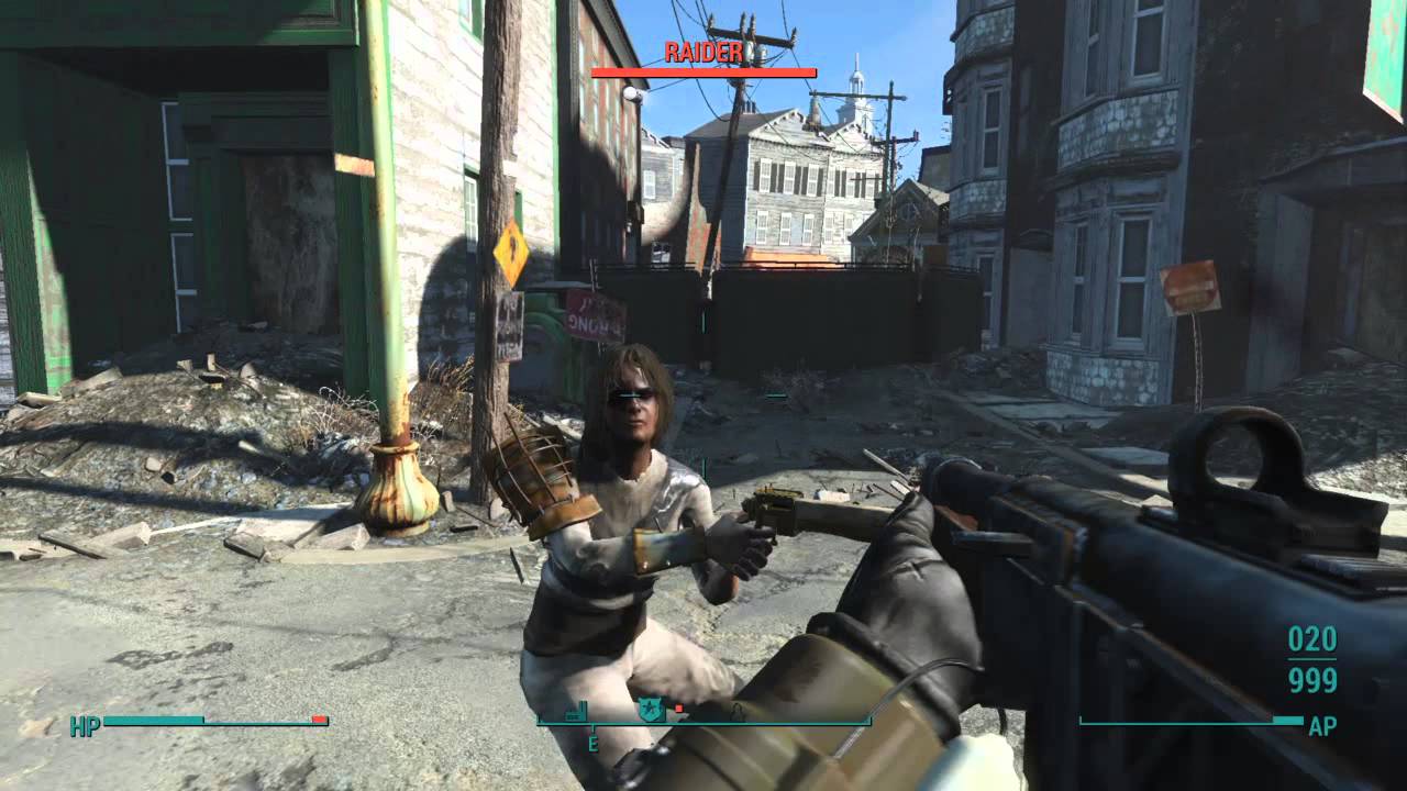 Fallout 4 : Melee Head Explosion - YouTube
