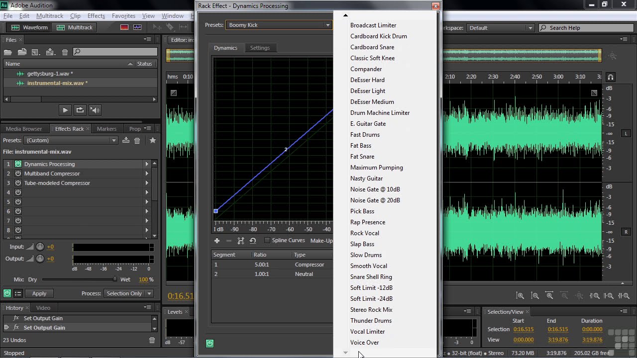 07 01 Amplitude And Compression Compressor Effects - YouTube