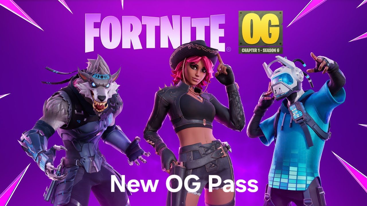 (Fortnite) Chapter 1 Season 6 OG Pass - YouTube