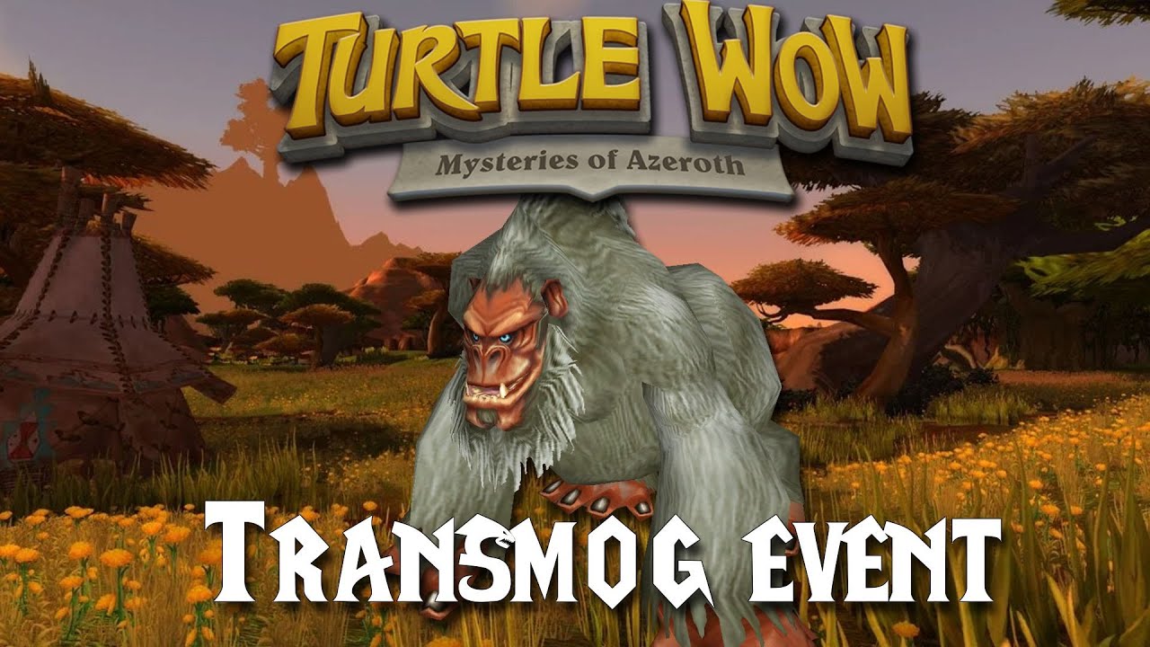 Turtle WoW Transmog Event - Gorilla Mount! - YouTube