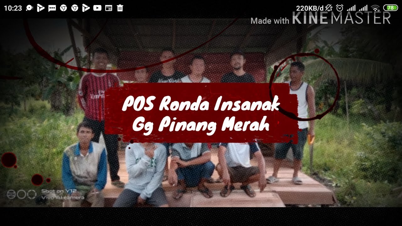 Gotong Royong Pembangunan POS Ronda Part 1 - YouTube