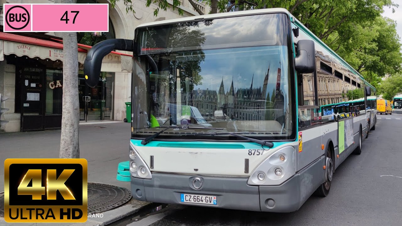 Bus 47 - Un tour complet en accéléré - YouTube