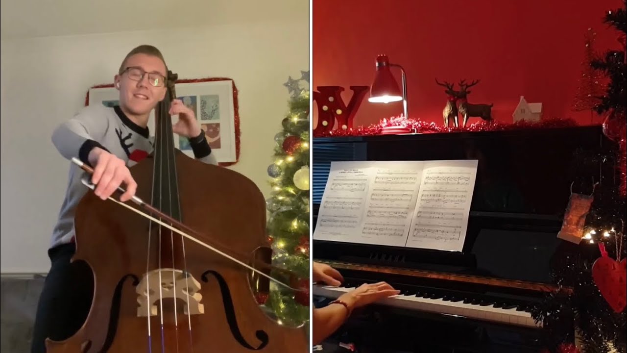 Have Yourself a Merry Little Christmas (Double Bass and Piano) - YouTube