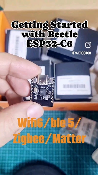 Getting Started With Beetle Esp32 C6 Wifi 6 Ble 5 Zigbee Esp32 Esp32project Diy Arduino
