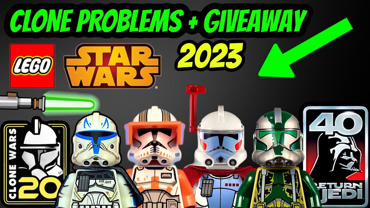 Lego Star Wars 2023 Leaks have CLONE TROOPER problems...+ NEW REX ...
