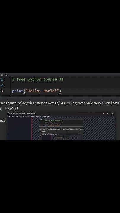 Learning Python 1 🐍👨💻 Tech Computer Windows Python Programming Pythonprogramming Youtube