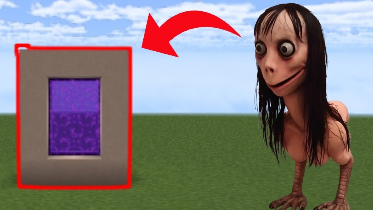 CARA MEMBUAT PORTAL MOMO (Horror Creepypasta) - MINECRAFT UPDATE - YouTube
