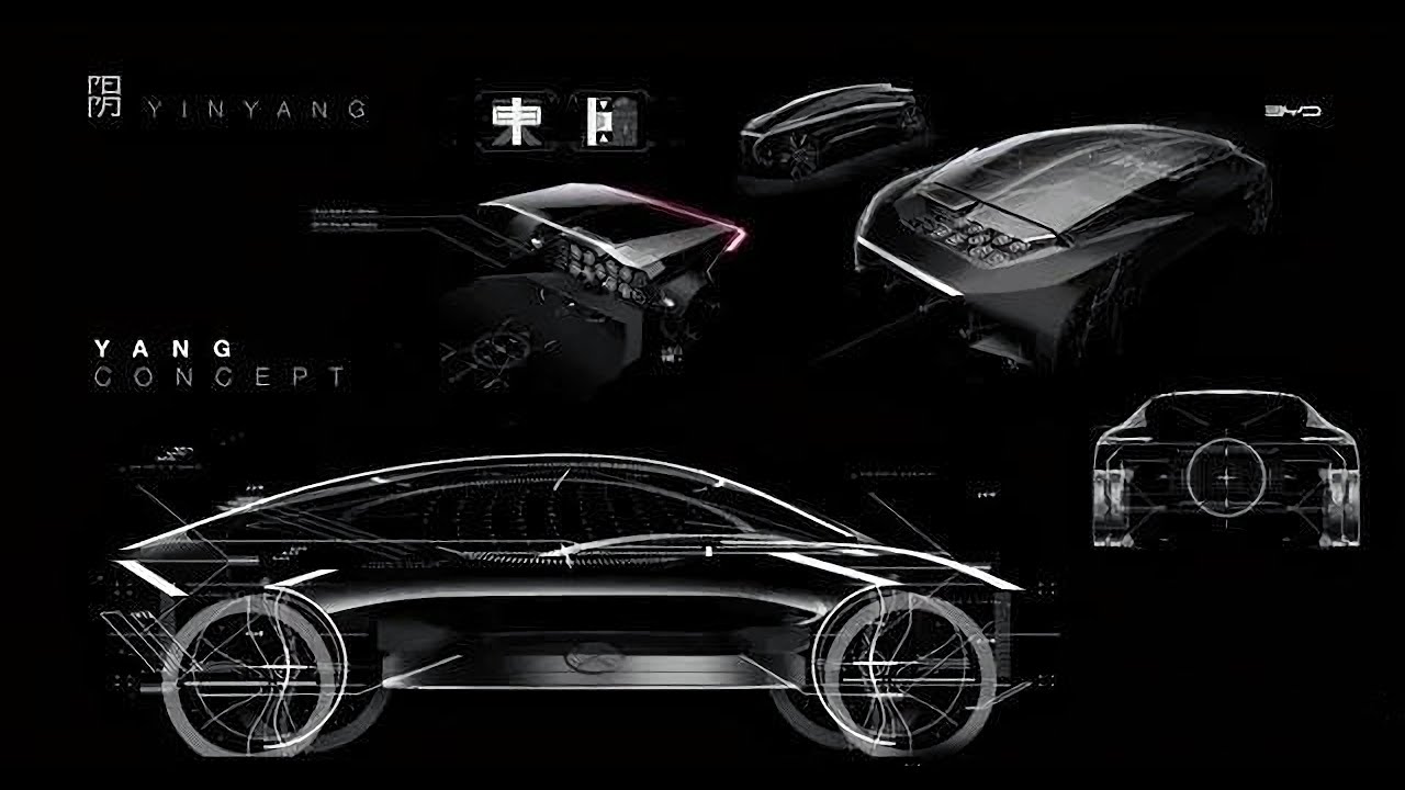 BYD ming electric SUV 2021|比亞迪明現身，分陰陽兩版，長度5 33米，2 0T配3台電動機，性能暴烈！ - YouTube