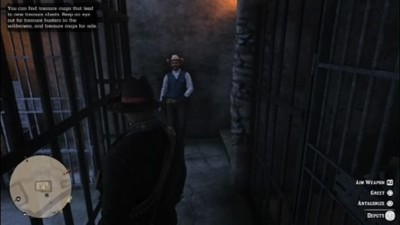 Visiting Micah in jail. Red Dead Redemption 2 - YouTube