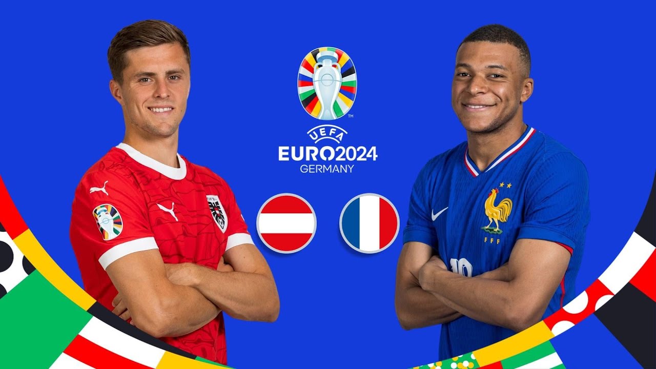 EURO 2024 : Austria vs France - 0d 10 do 12 minuta rupa u igri ...