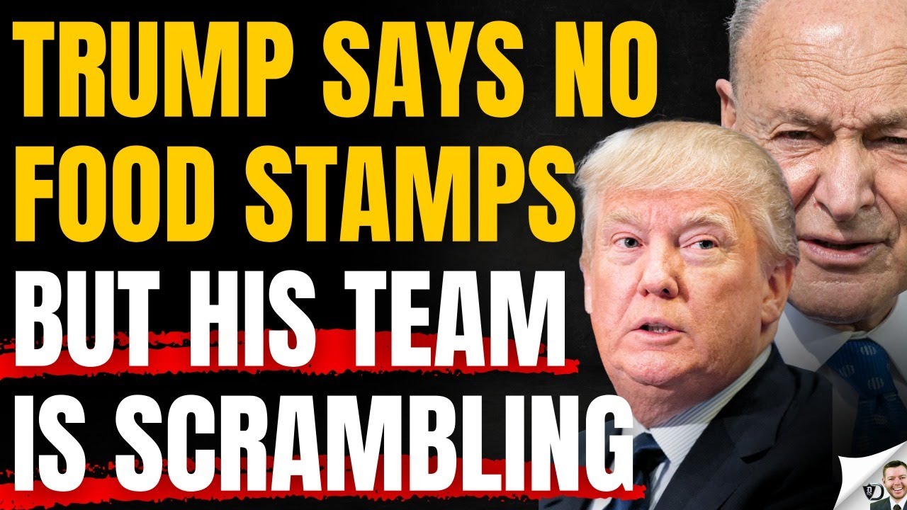 Trump Refuses To Pay Food Stamp Benefits - YouTube