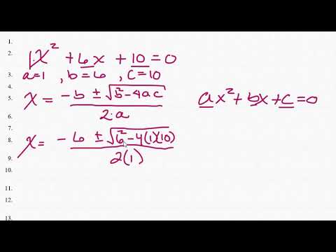 College Algebra Complex Numbers - YouTube