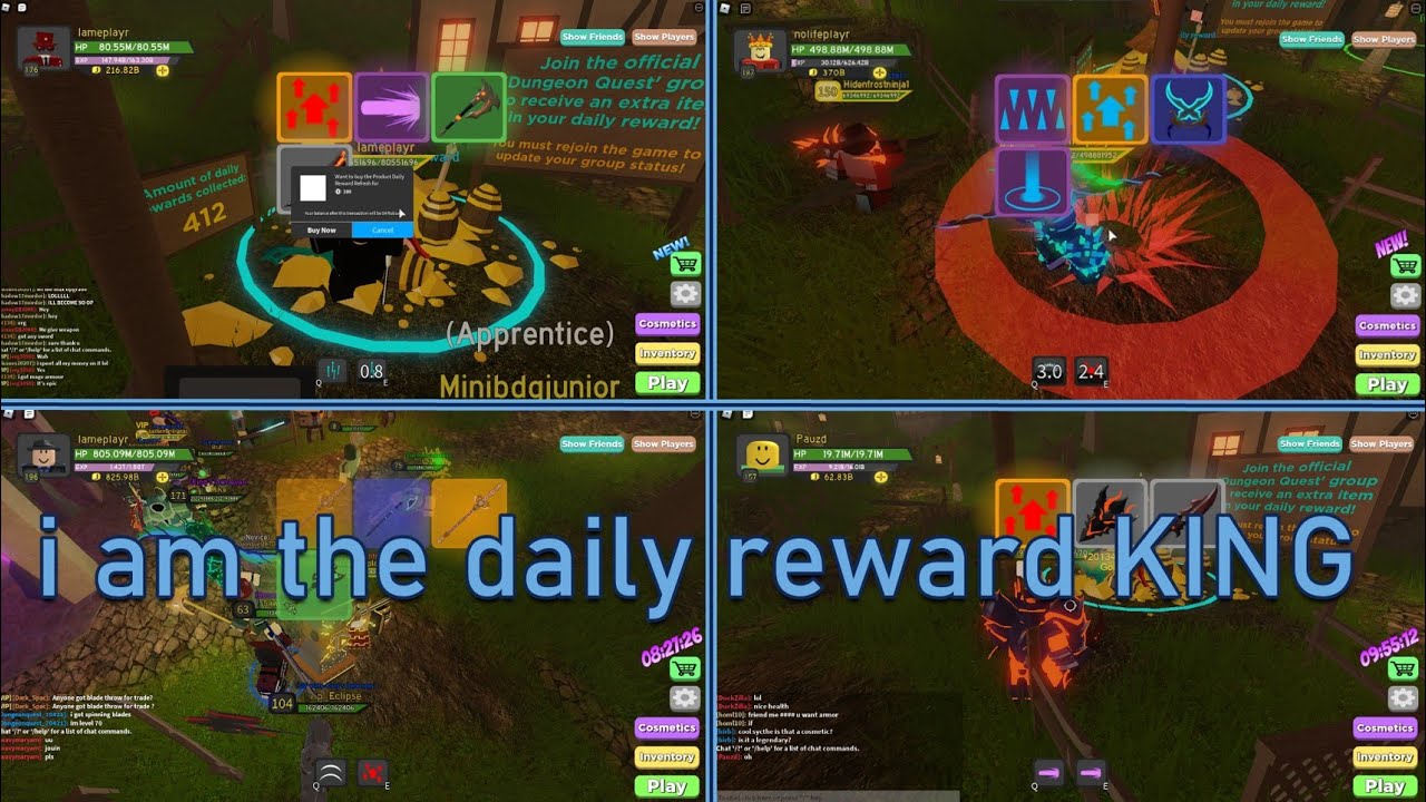PROOF that I am the daily reward KING! - YouTube