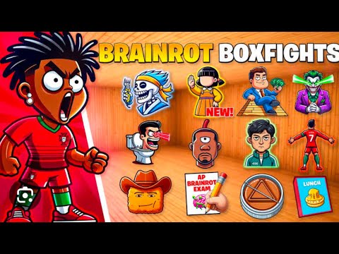Playing brain rot box fights in Fortnite - YouTube