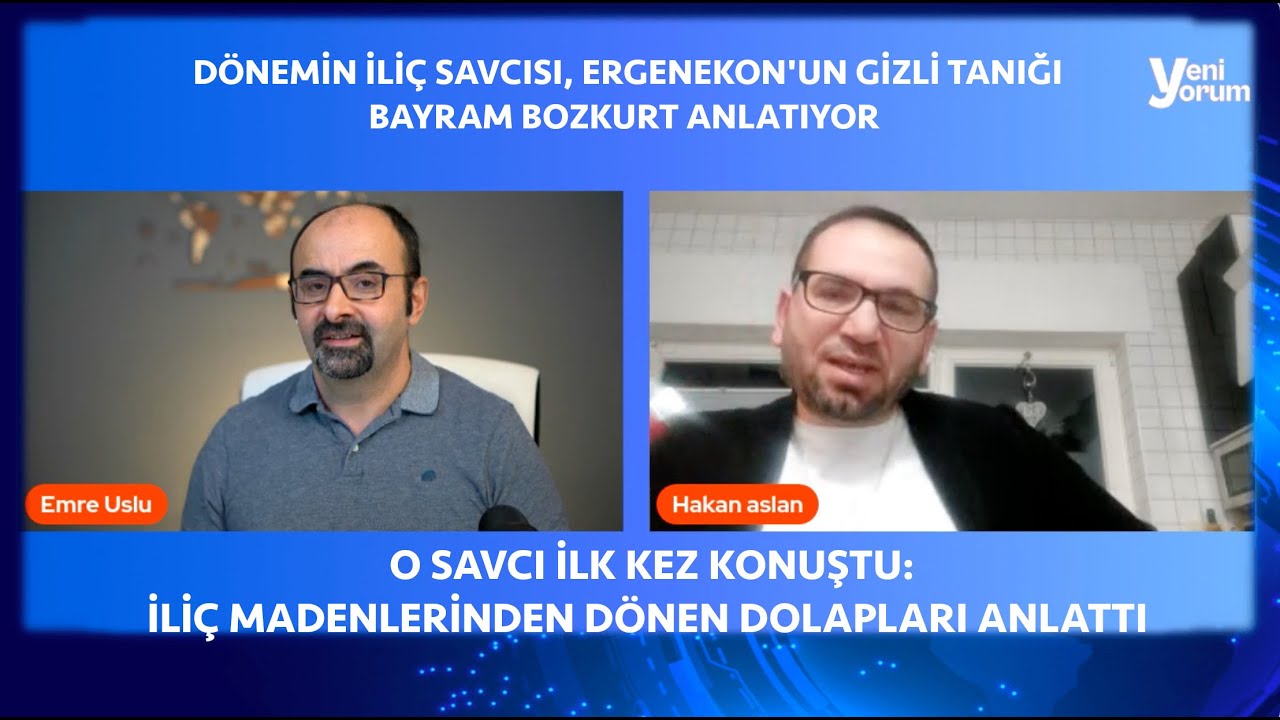 BOMBA RÖPORTAJ: İLİÇ SAVCISI BAYRAM BOZKURT İLK KEZ KONUŞTU - YouTube