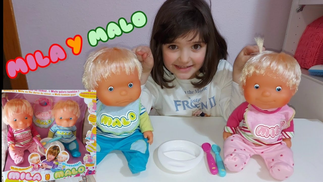 Gemelos 👶👶 MILA y MALO!! Canal PILI Y MILI. - YouTube