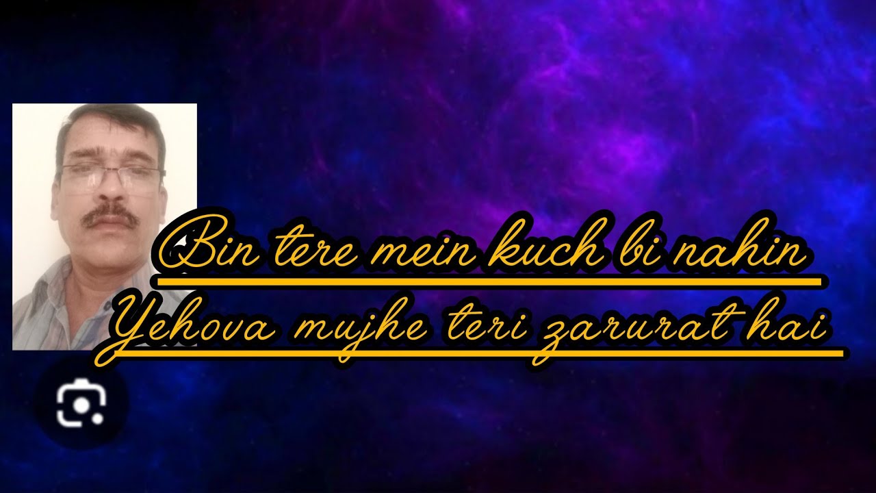BIN TERE MEIN KUCH BI NAHIN//CHRISTIAN HINDI (Anil Samuel) SONG ...