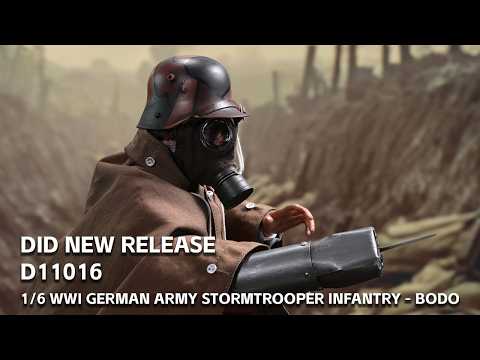 D11016 1/6 WWI German Army Stormtrooper Infantry - Bodo is available for pre-order now.