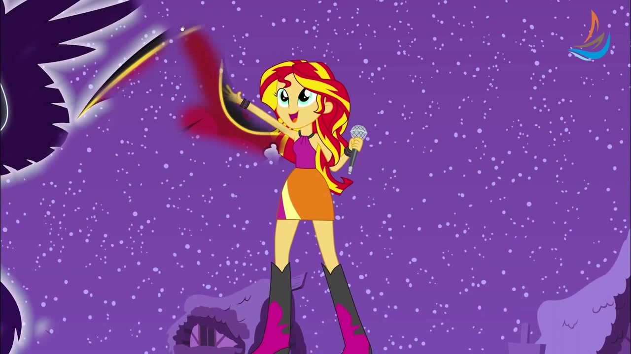 ♥™ - My Little Pony Equestria Girls Mane 7 TRANSFORMS to Demon Forms ...