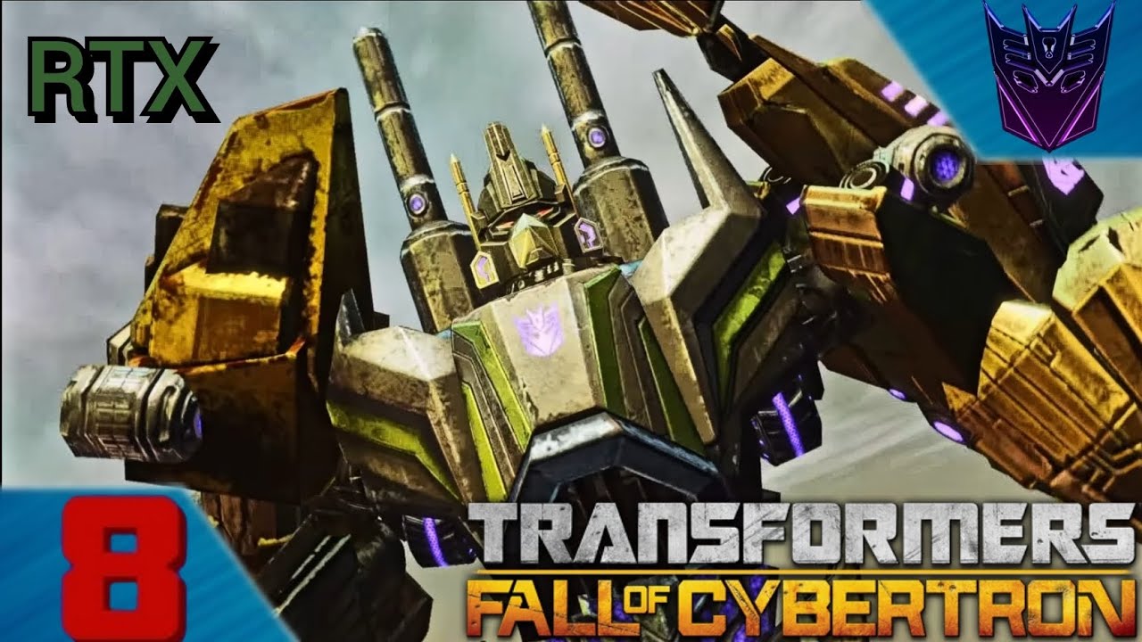Transformers Fall of Cybertron | Ch. 8 Combaticons Combine! | 4K RTX ...