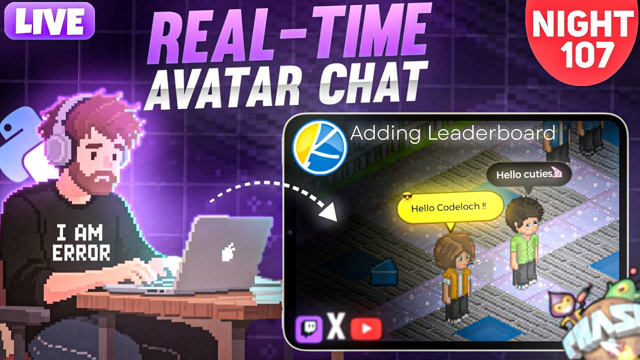Tech DEMO: First full avatar chat overlay stream IRL hosted entirely by ...